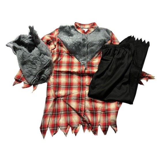 Lmyove | Costumes | Lmyove L 89 Furry Plaid Werewolf Wolfman Halloween ...